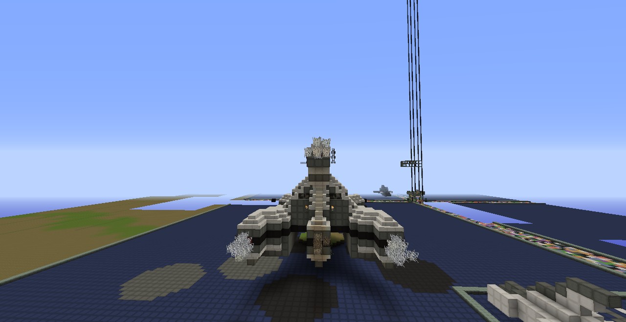 SPACE CRUISER!!! // CRUCERO ESPACIAL!!! Minecraft Map