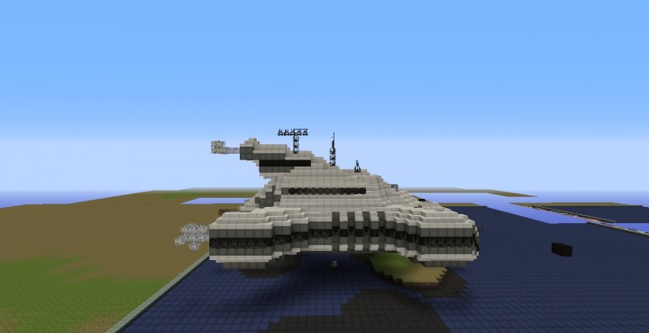 SPACE CRUISER!!! // CRUCERO ESPACIAL!!! Minecraft Map