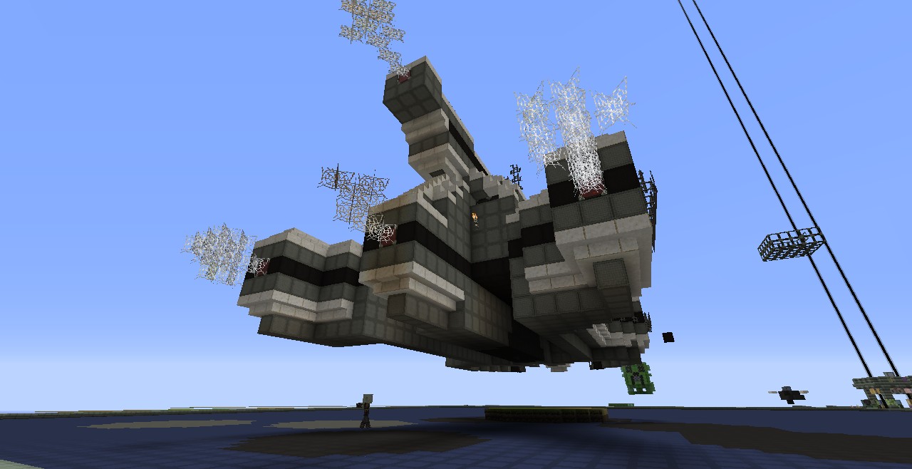 SPACE CRUISER!!! // CRUCERO ESPACIAL!!! Minecraft Map