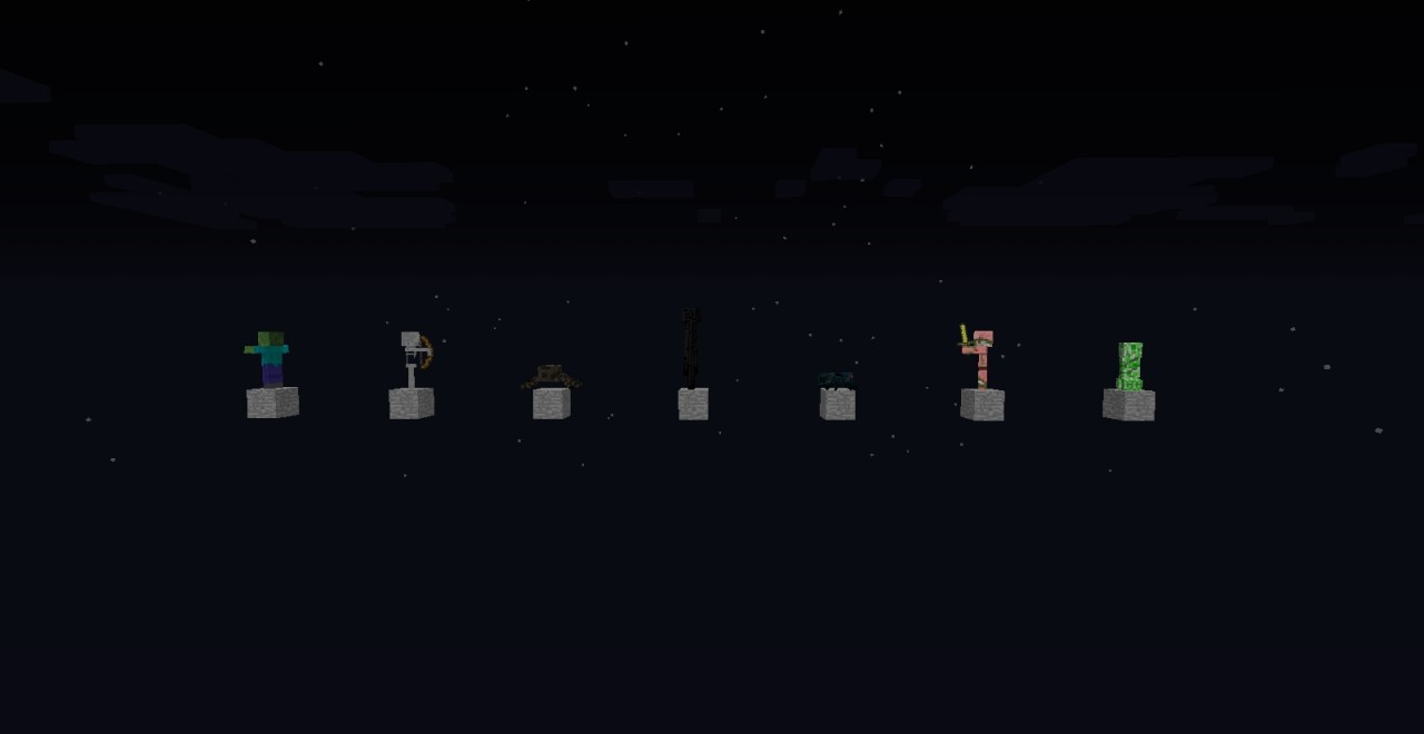 Floating Mobs/Animals Minecraft Project