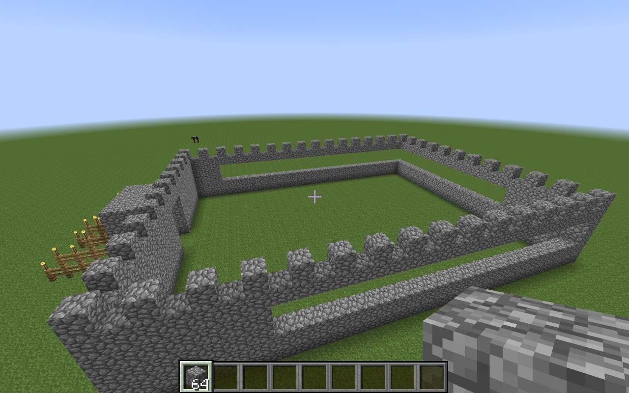 Cobble Wood Castle Minecraft Map