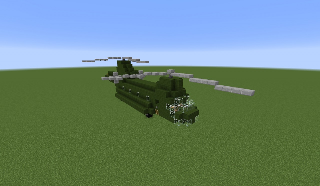 Boeing CH-47 Chinook Minecraft Map