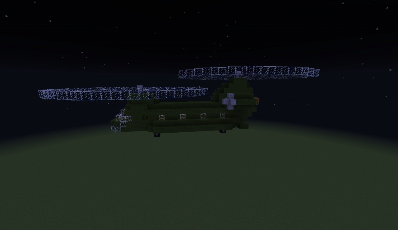 Boeing CH-47 Chinook Minecraft Map
