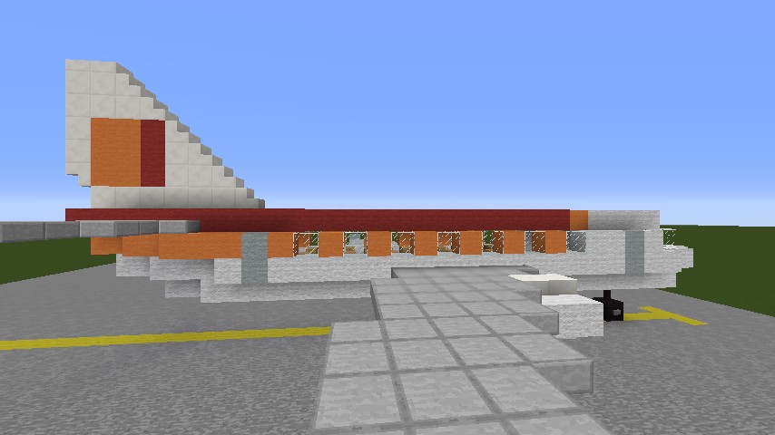 Iberia Airbus A-318 [+DOWNLOAD] Minecraft Map