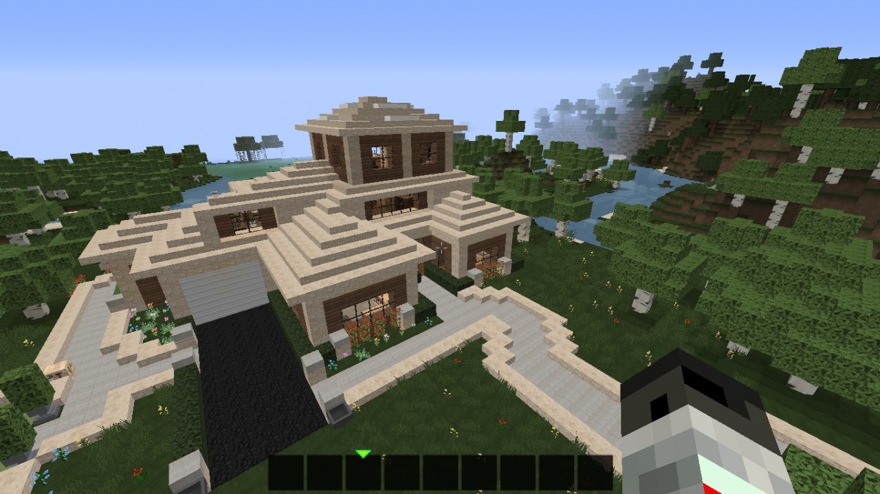 rustic house Minecraft Map