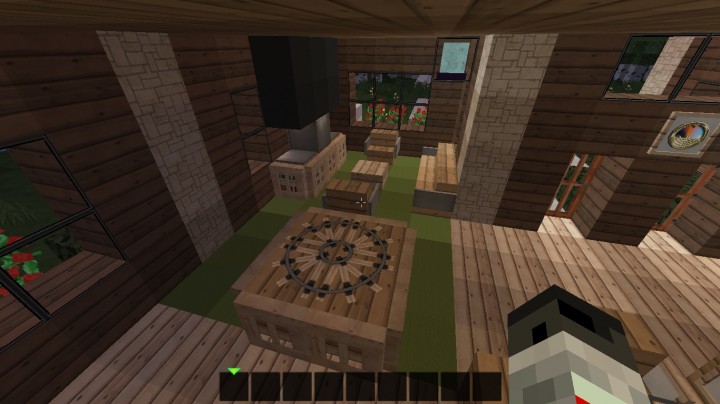 rustic house Minecraft Map