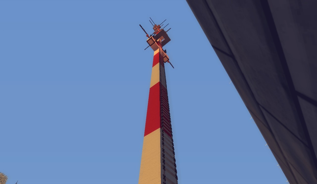 Radio link tower Minecraft Map