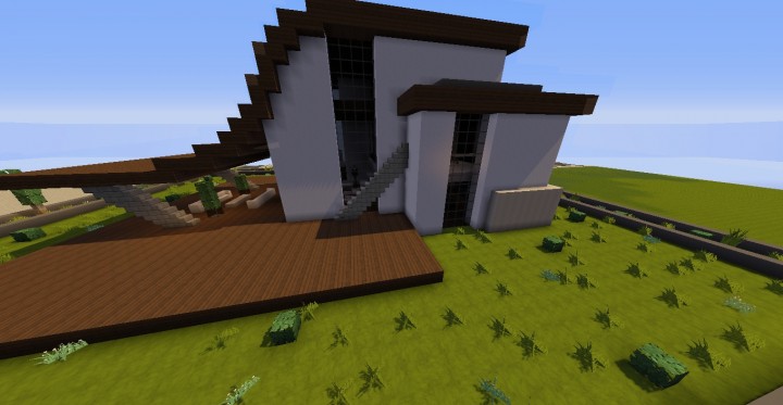 Crescendo || Modern house Minecraft Map