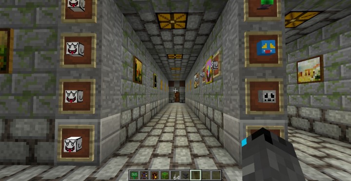 luigi's mansion Adventure map Now Multplayer Minecraft Map