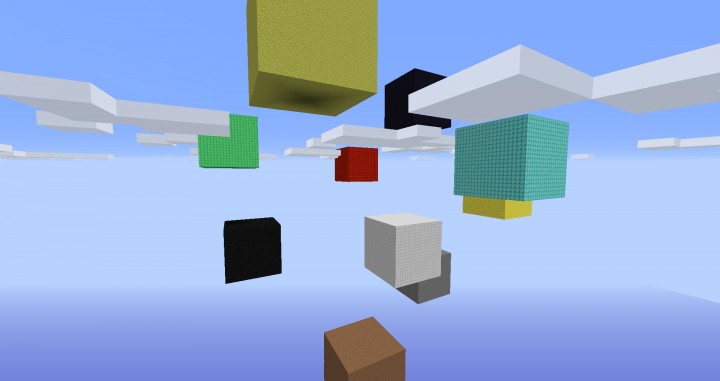 Cube Block Worlds: Gigantic Minecraft Map