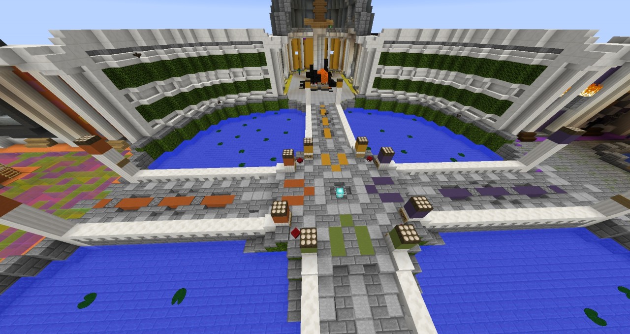 Fun Hub/Lobby (4 Categories) Minecraft Map