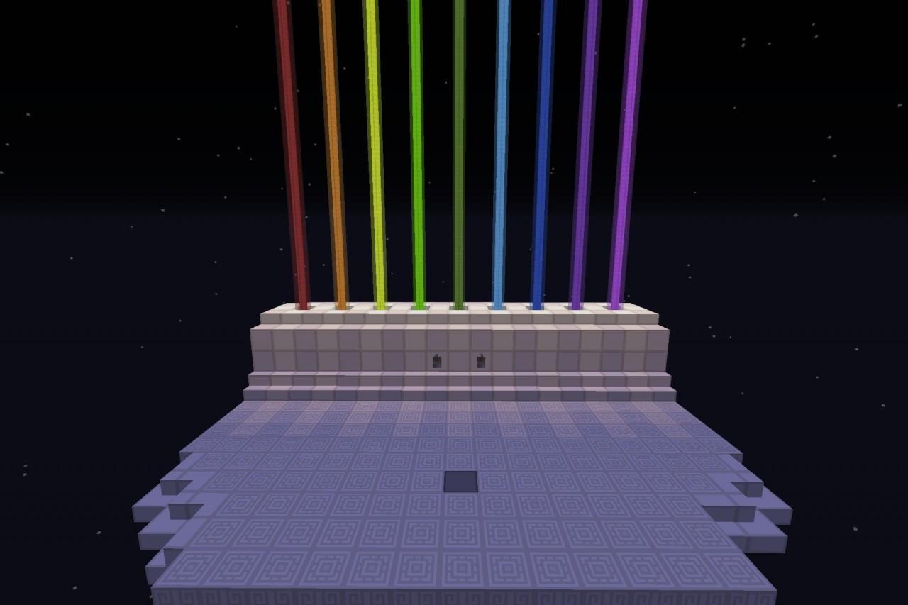 Color Changing Beacons Minecraft Map