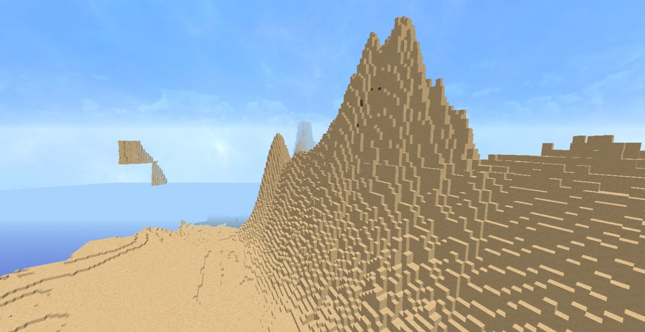 Desert peaks Minecraft Map