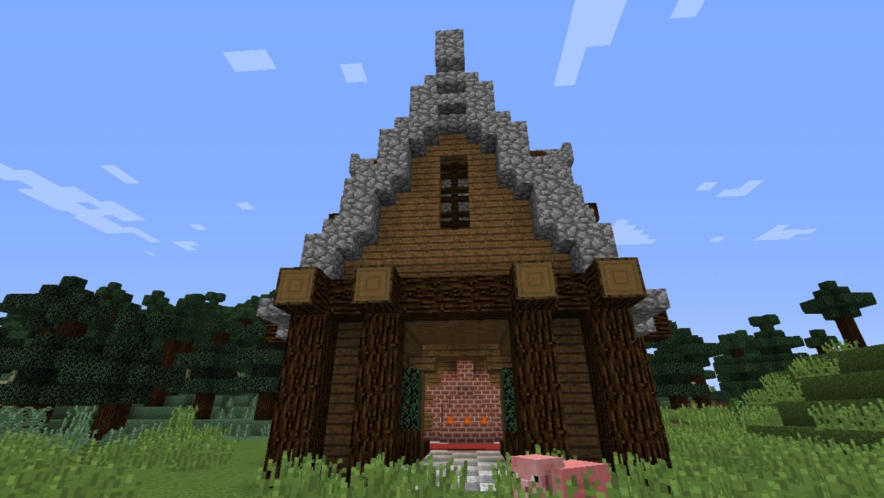 Little Medieval Forest Hut Minecraft Map