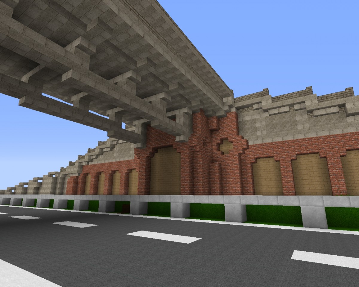 Highway Overpass Minecraft Map