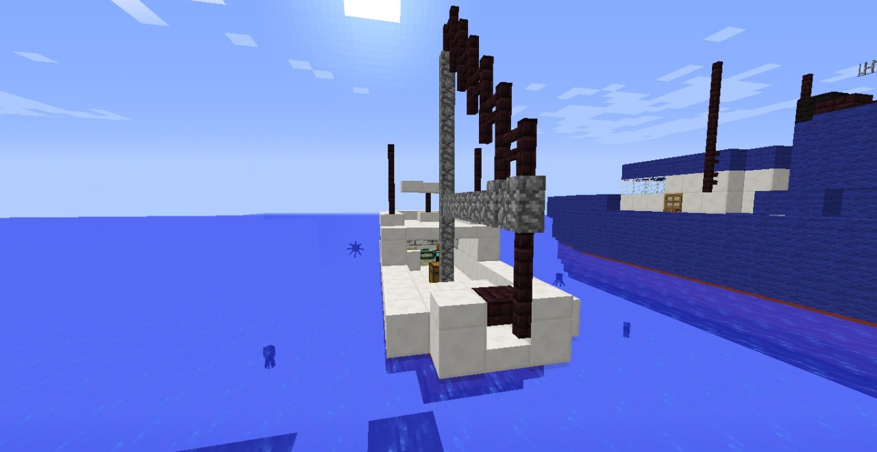 Small Fishing Boat Minecraft Map