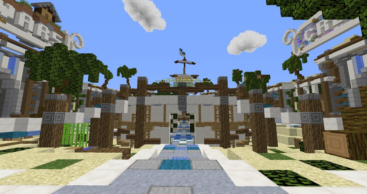Desserted Pirate Spawn Minecraft Map