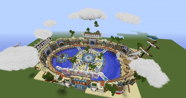 Desserted Pirate Spawn Minecraft Map