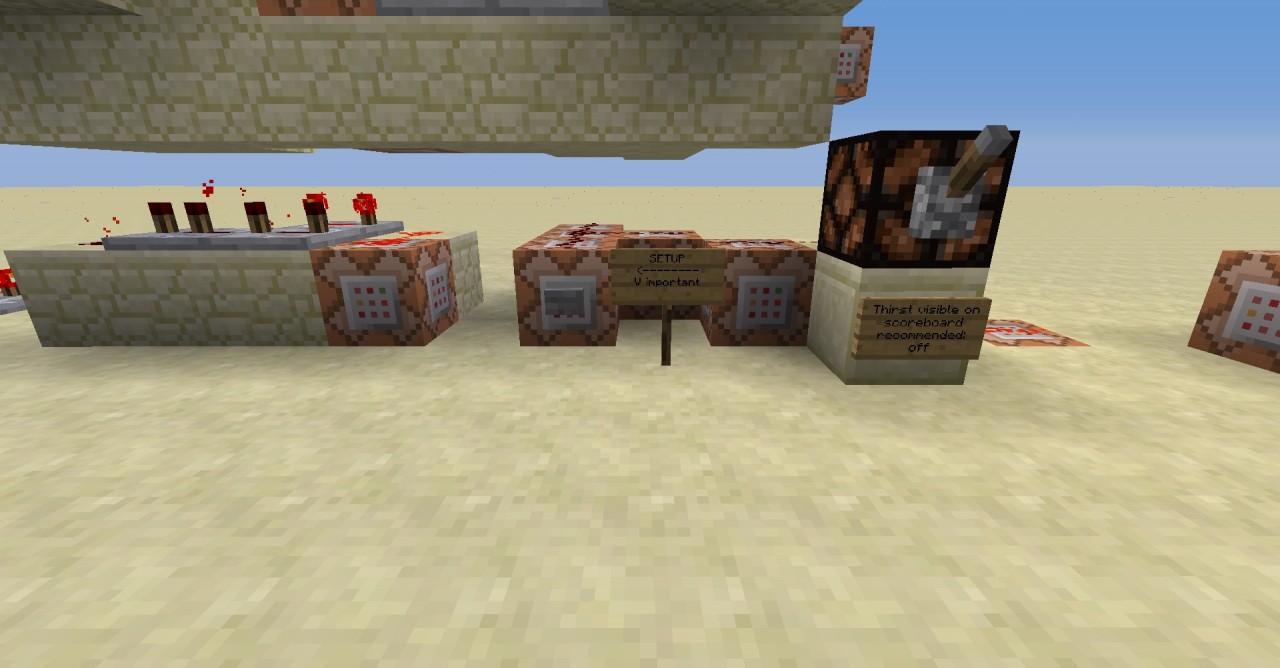 Thirst in minecrft! Minecraft Map