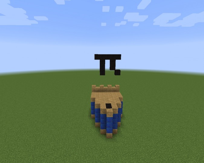 Happy Pi day! Minecraft Map