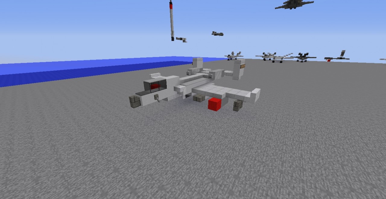 A-10 Thunderbolt II Minecraft Map