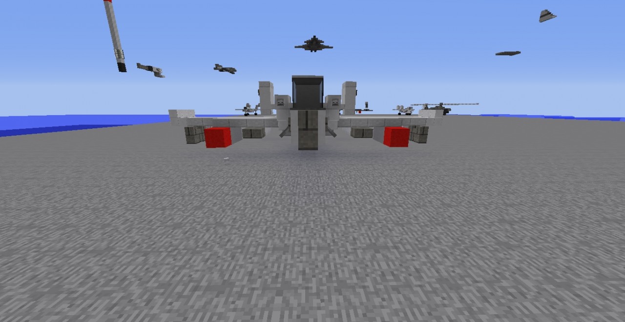 A-10 Thunderbolt II Minecraft Map