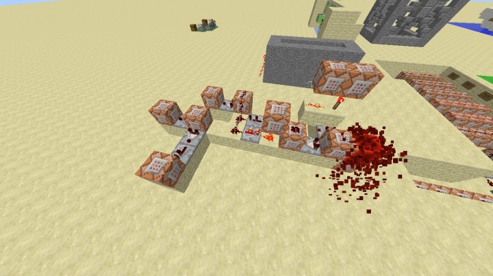 Advanced Explosive Arrow Machine Schematic Minecraft Map