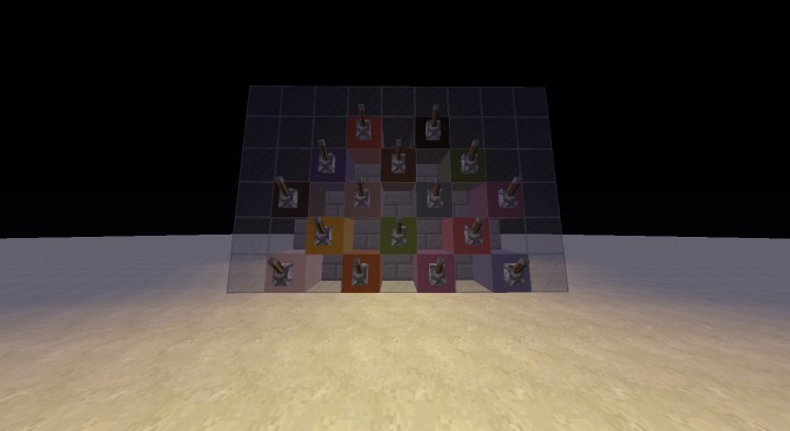 [1.8.x] Beacon Color Mixer [Command Block] Minecraft Map