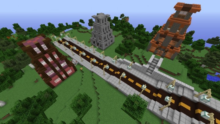 Town Survival Minecraft Map