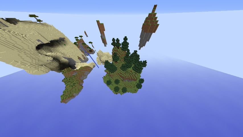Super Isla Flotante Survival v1.0 Minecraft 1.7+ [Surv] Minecraft Map