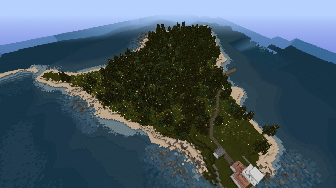 Rose Island Minecraft Map