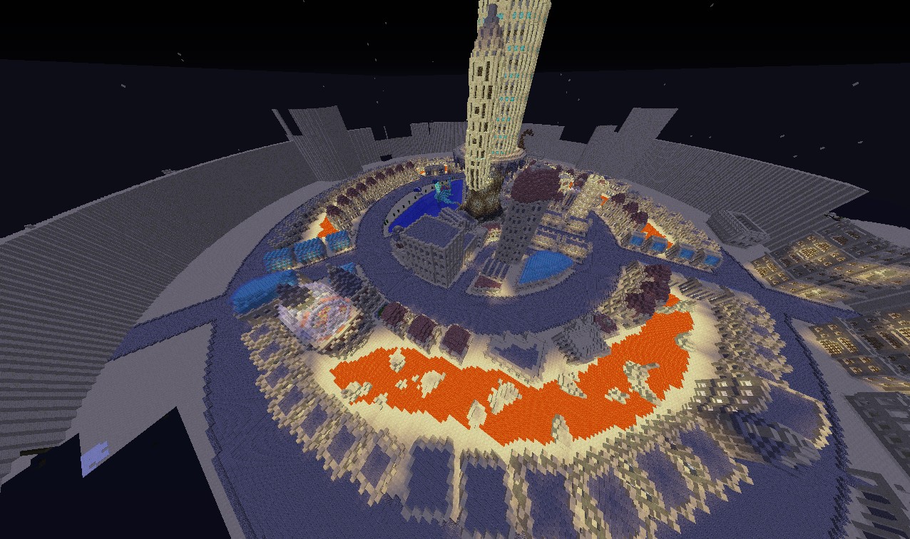 Salamander Starting City - Gadan - Alfheim Online Minecraft Map