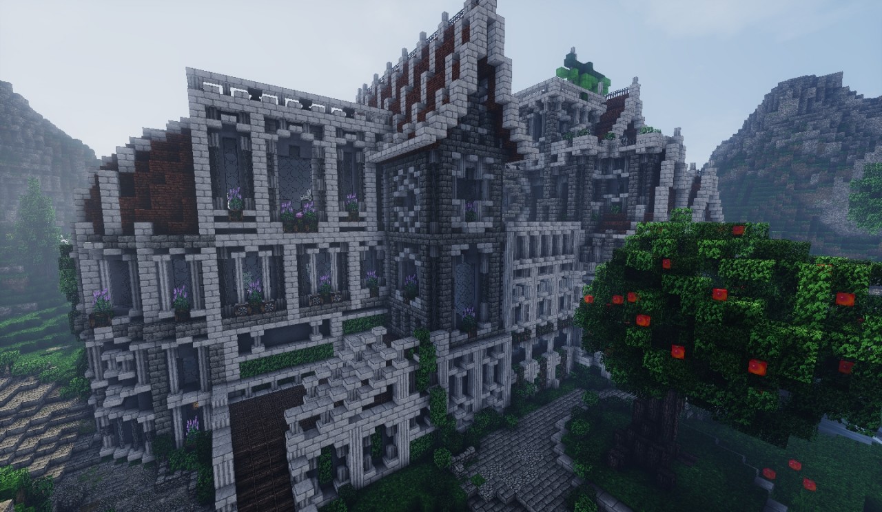Sophus manor - baroque build Minecraft Map