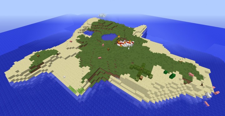 Plane Crash Survival Minecraft Map