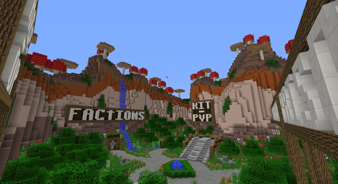 [Spawn / Hub] Spore Mountains Minecraft Map