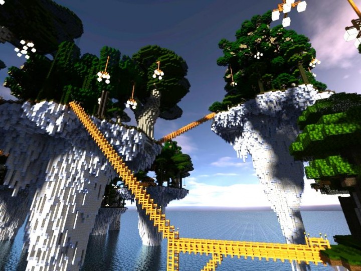 Clifftop Village Minecraft Map