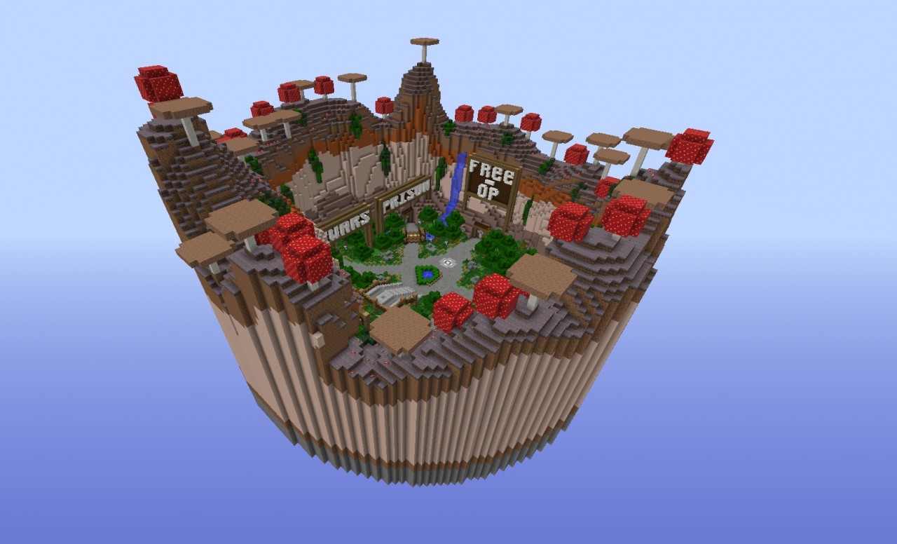 [Spawn / Hub] Spore Mountains Minecraft Map