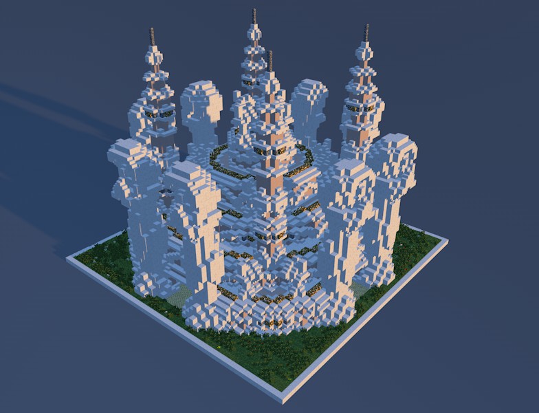 Minecraft Temple! + DOWNLOAD! Minecraft Map