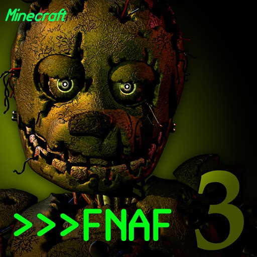 Five Nights at Freddys 3 Minecraft Map