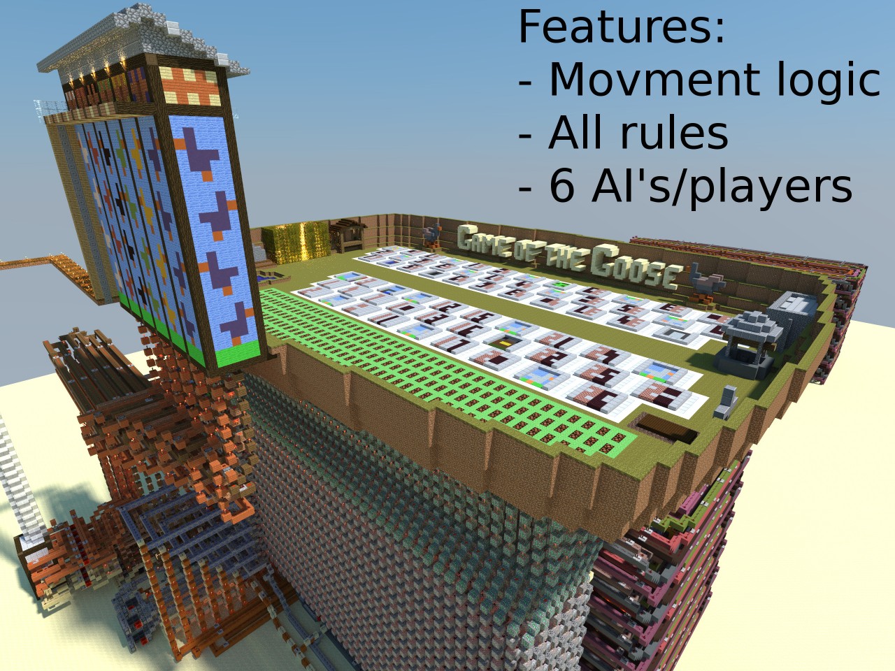 Game of the Goose Minecraft Map