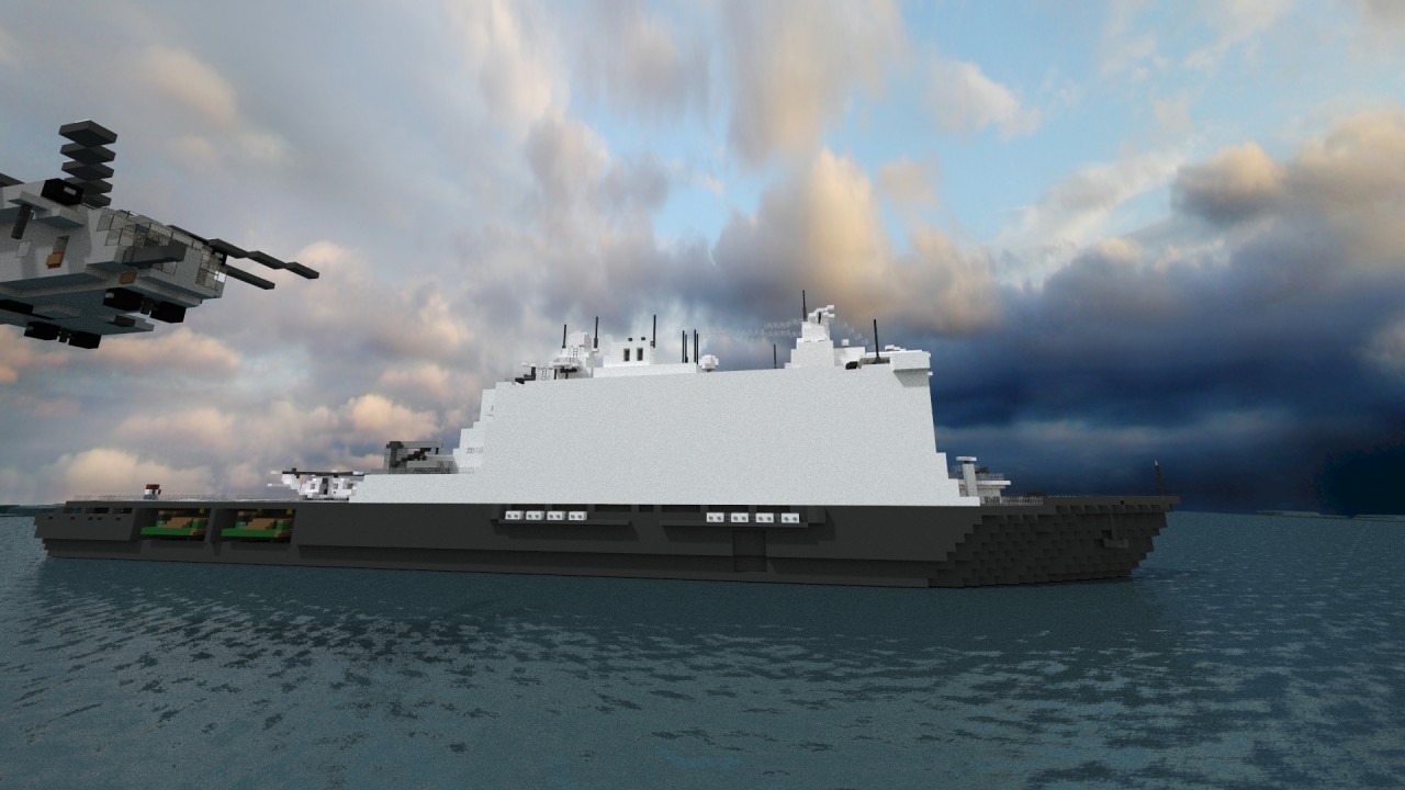 HNLMS Johan de Witt (LPD-2) Minecraft Map