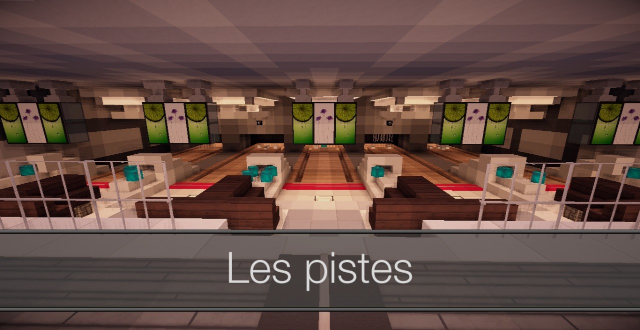 Modern bowling Minecraft Map