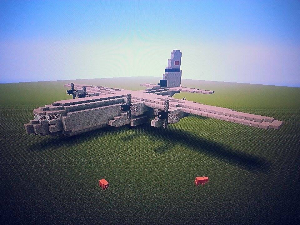 C-130 Hercules | 1:1 scale Minecraft Map