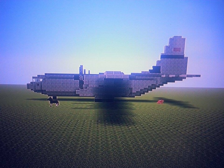 C-130 Hercules | 1:1 scale Minecraft Map