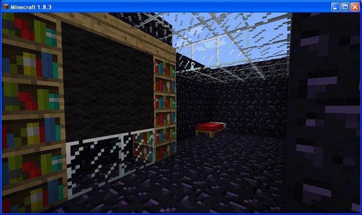 Obsidian Defence House Minecraft Map