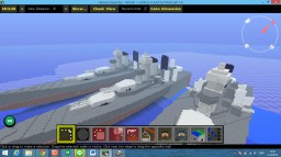 Iowa Class Battleship Minecraft Map