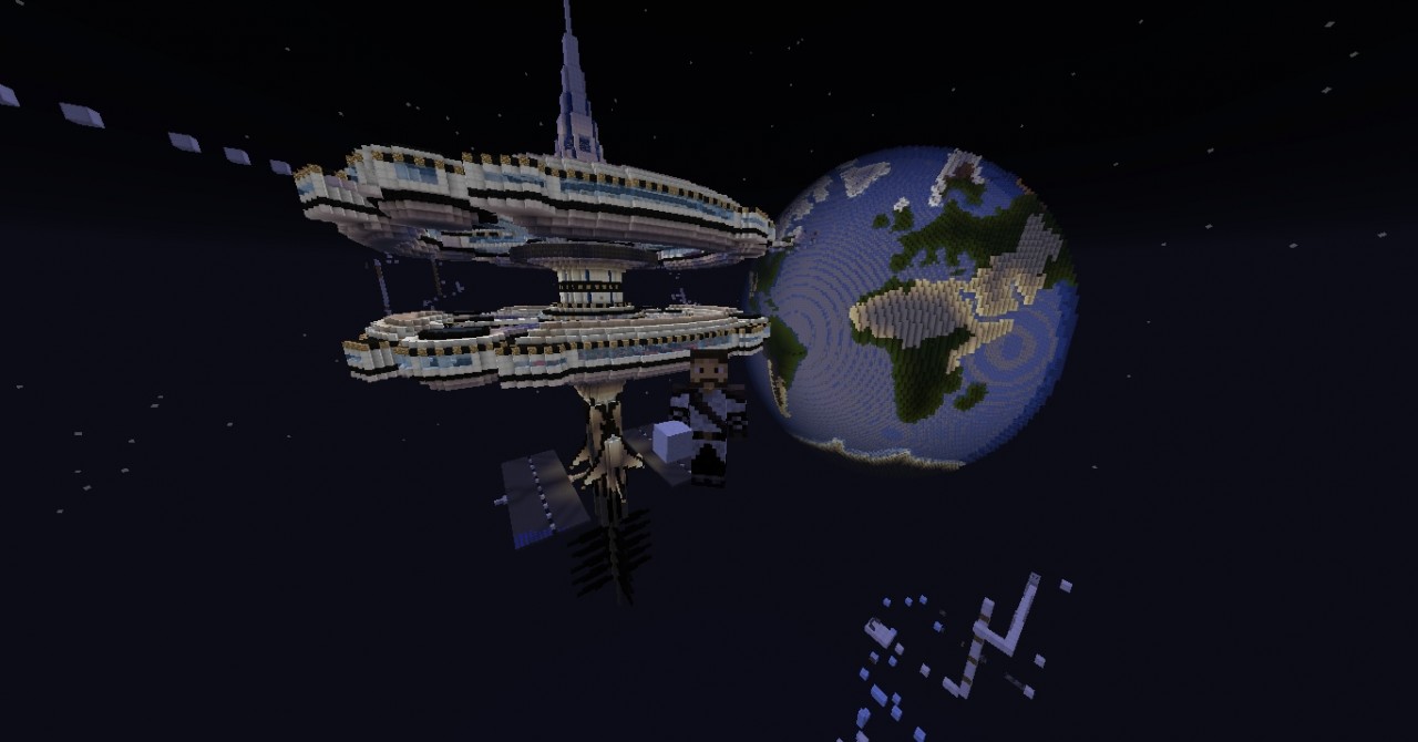 Space Lobby Minecraft Minecraft Map