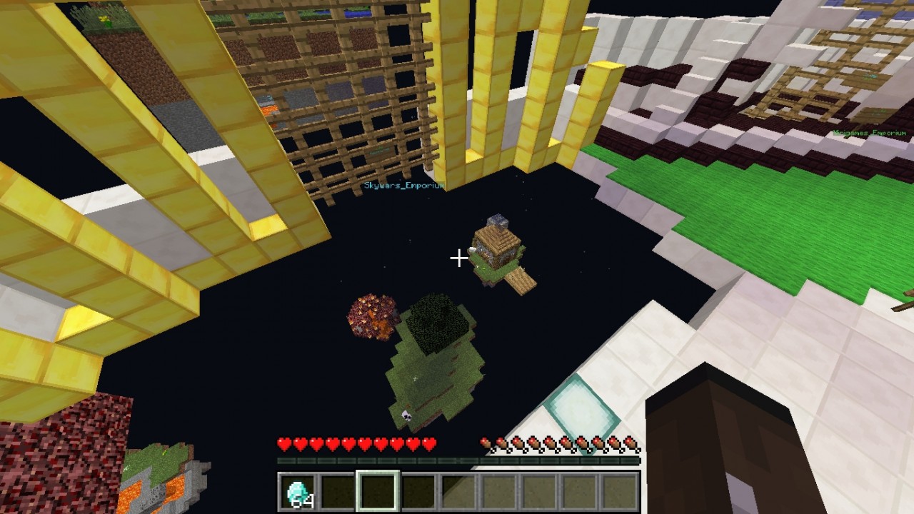 Server Hub, Customizable, under construction Minecraft Map