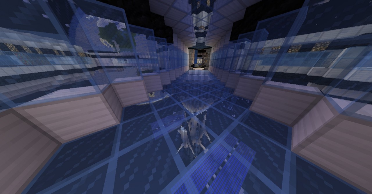 Space Lobby Minecraft Minecraft Map