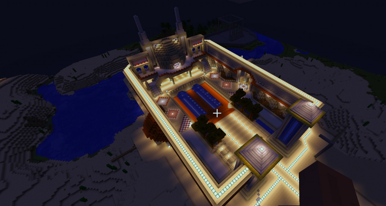 Middle East Inspired Temple Build Minecraft Map